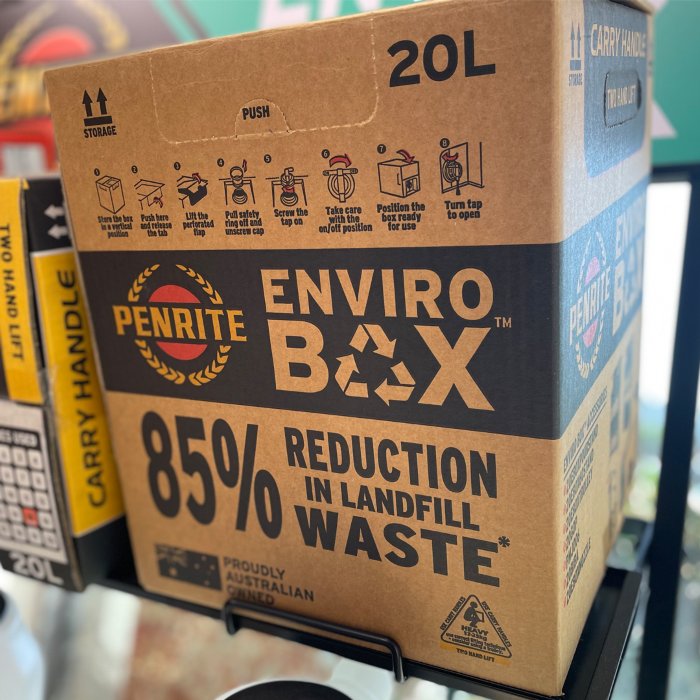Penrite Enviro Box™. Saving Money, Space & Time.