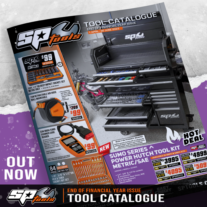 Hot EOFY Deals In The Latest SP Tools Flyer - Out Now